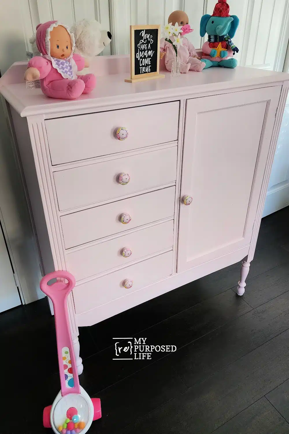 Antique Wardrobe Makeover - My Repurposed Life®