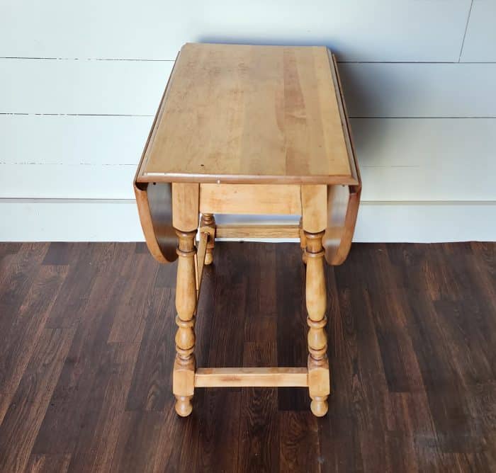 Small Drop Leaf Table Makeover - My Repurposed Life®