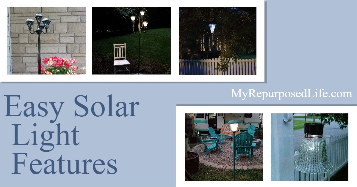 Solar Light Features - My Repurposed Life®