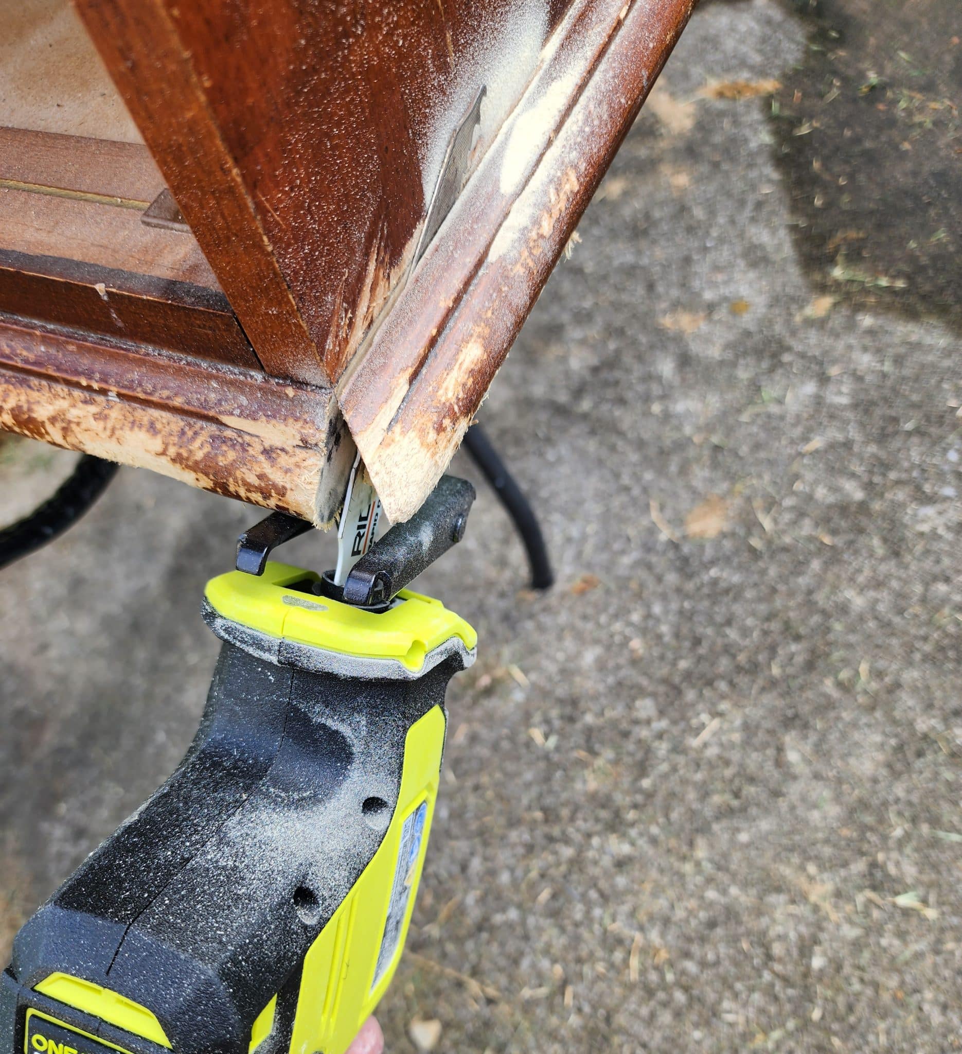 Damaged Furniture Repair | Nightstand - My Repurposed Life®