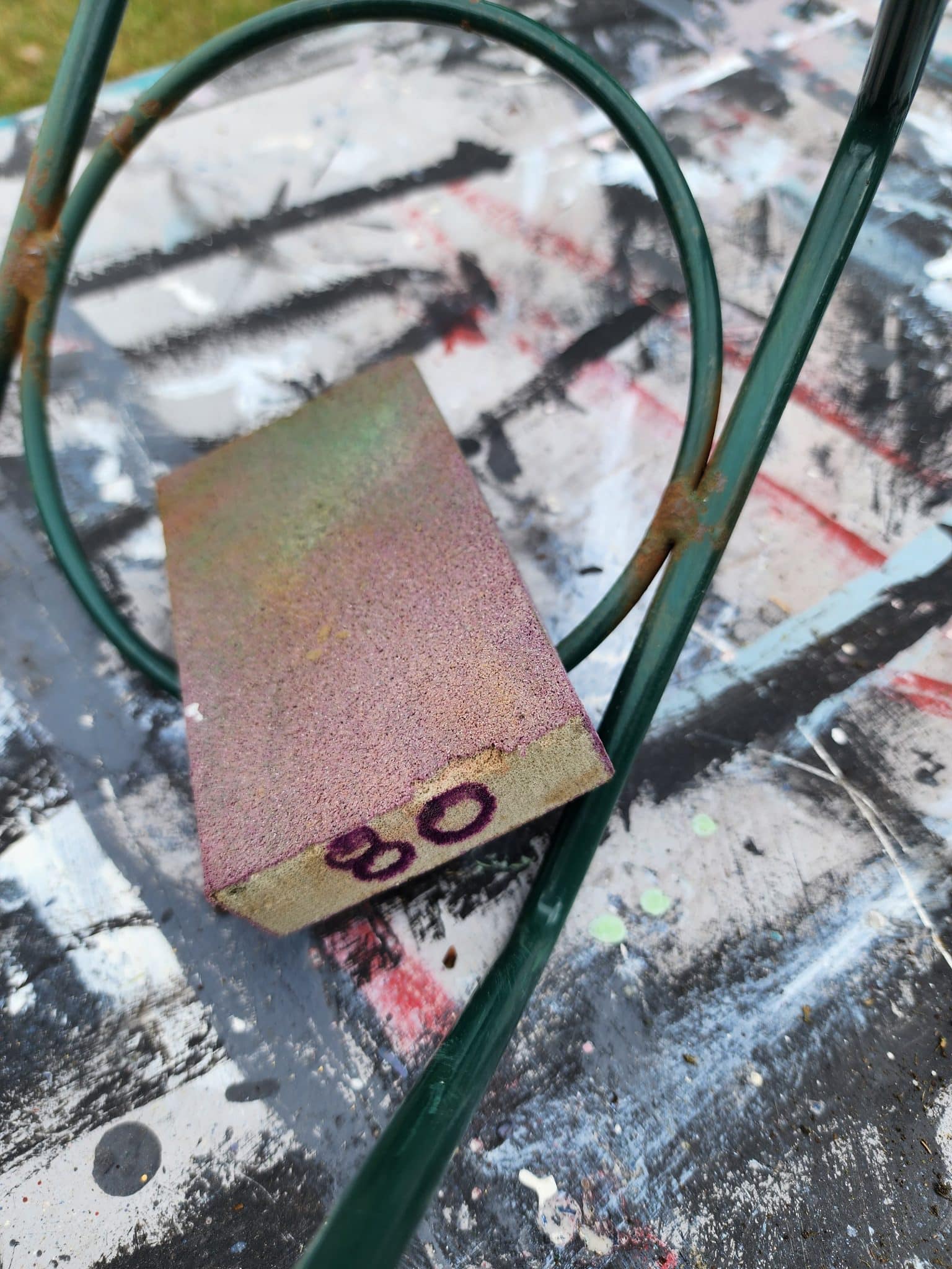 Wrought Iron Plant Stand - My Repurposed Life®