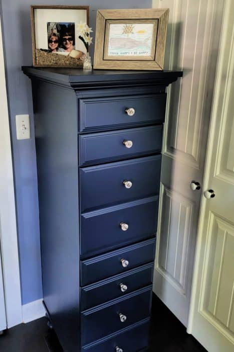 Navy Blue Furniture Projects - My Repurposed Life®