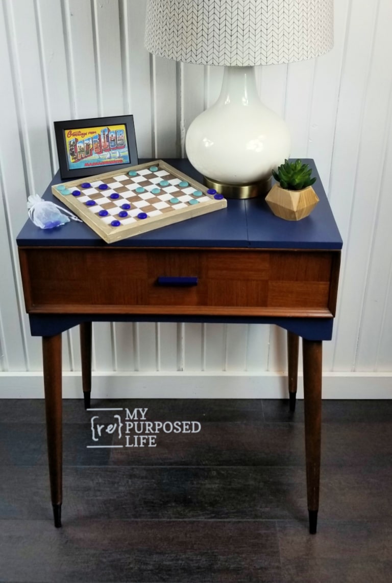 Navy Blue Furniture Projects - My Repurposed Life®
