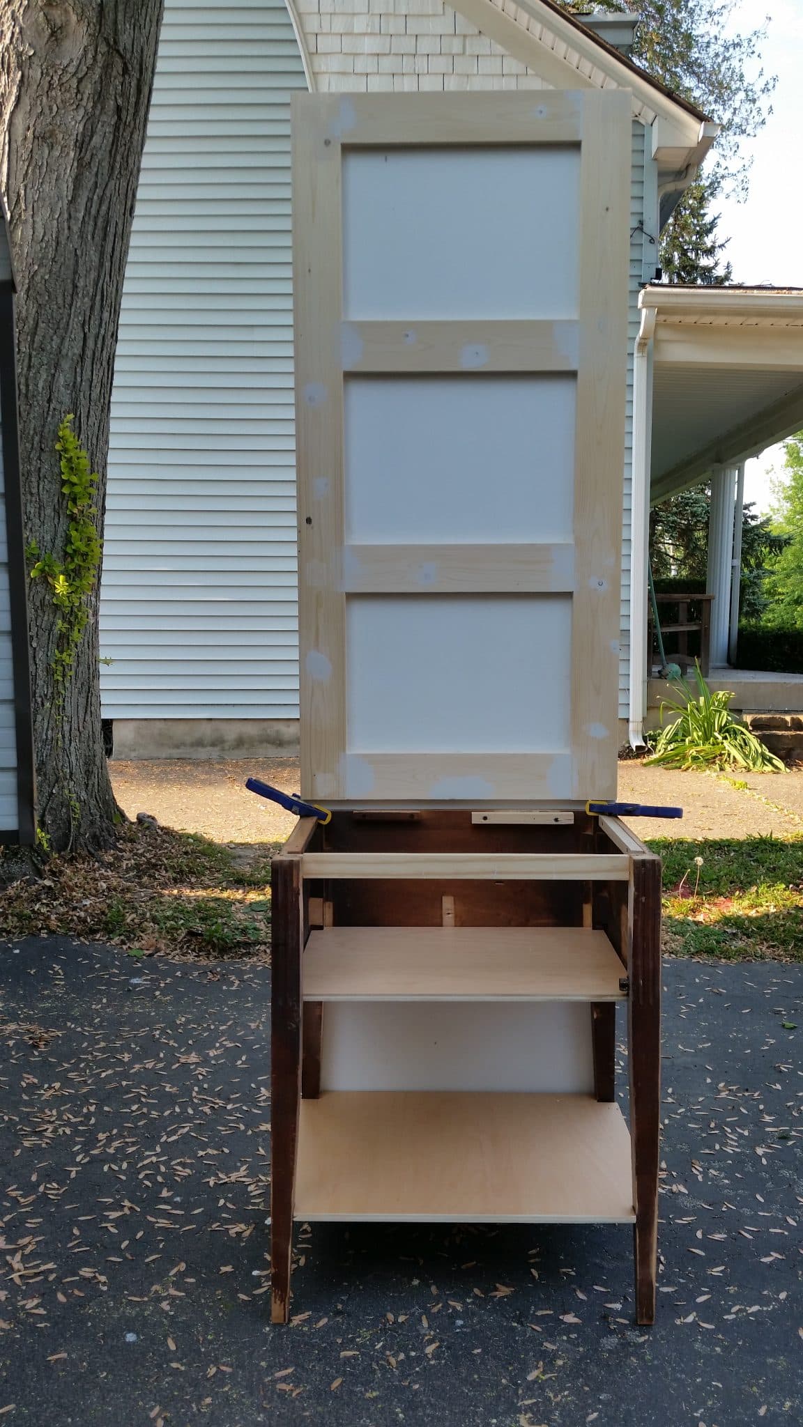 DIY Hall Tree Table - My Repurposed Life®