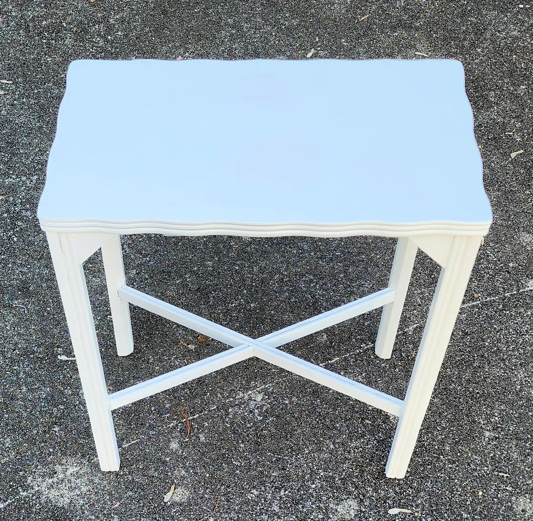 Simple Small Table Makeover - My Repurposed Life®