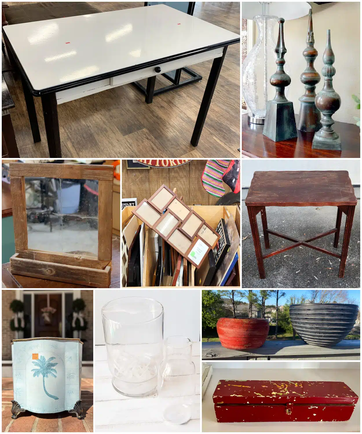 Simple Small Table Makeover - My Repurposed Life®