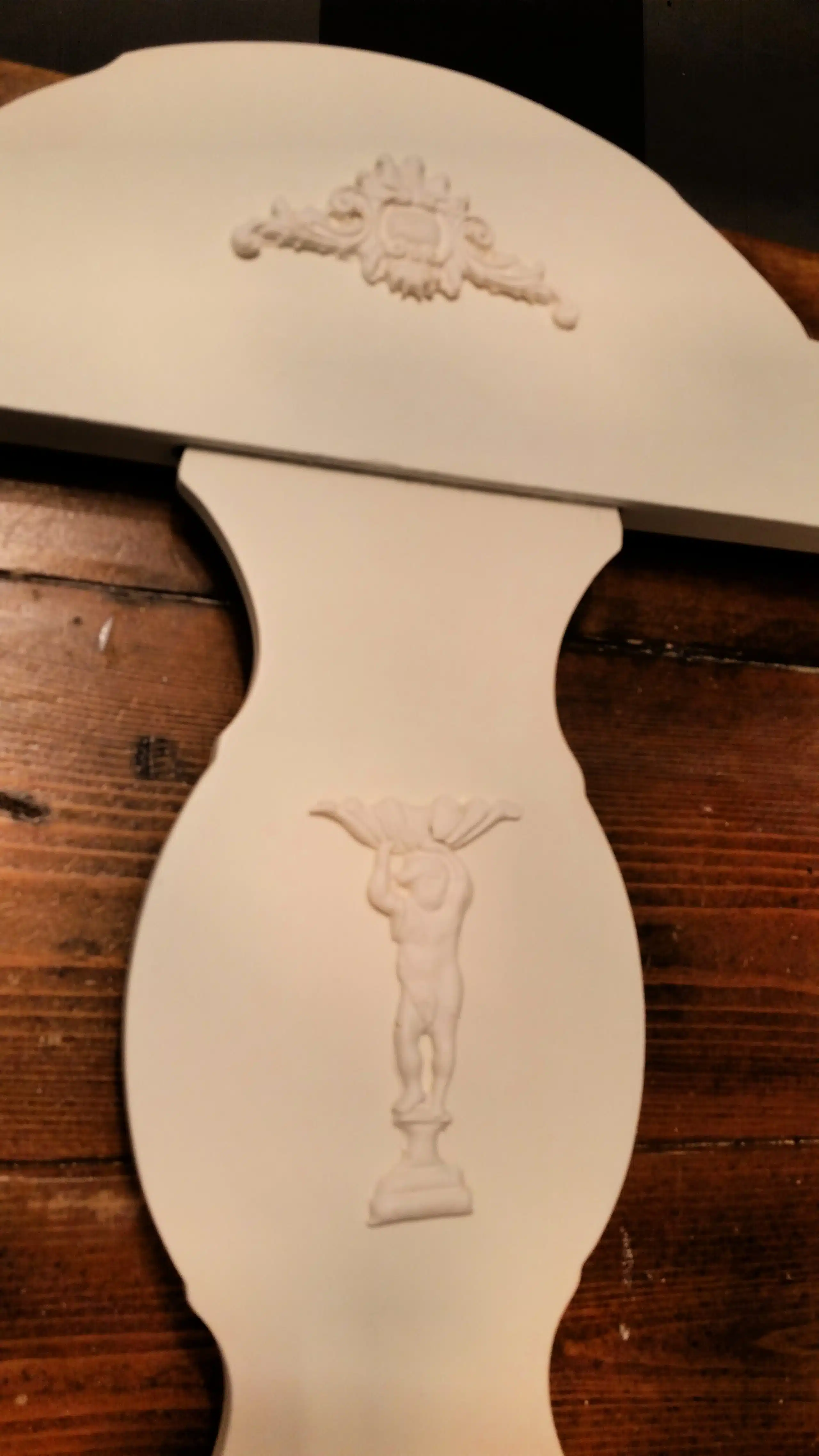 Repurposed Chair Back Coat Rack - My Repurposed Life®