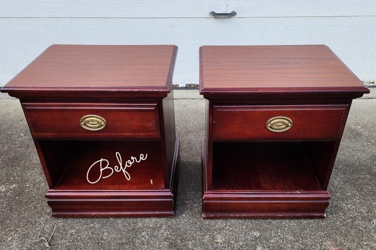 Furniture Makeover: Free Nightstands - My Repurposed Life®