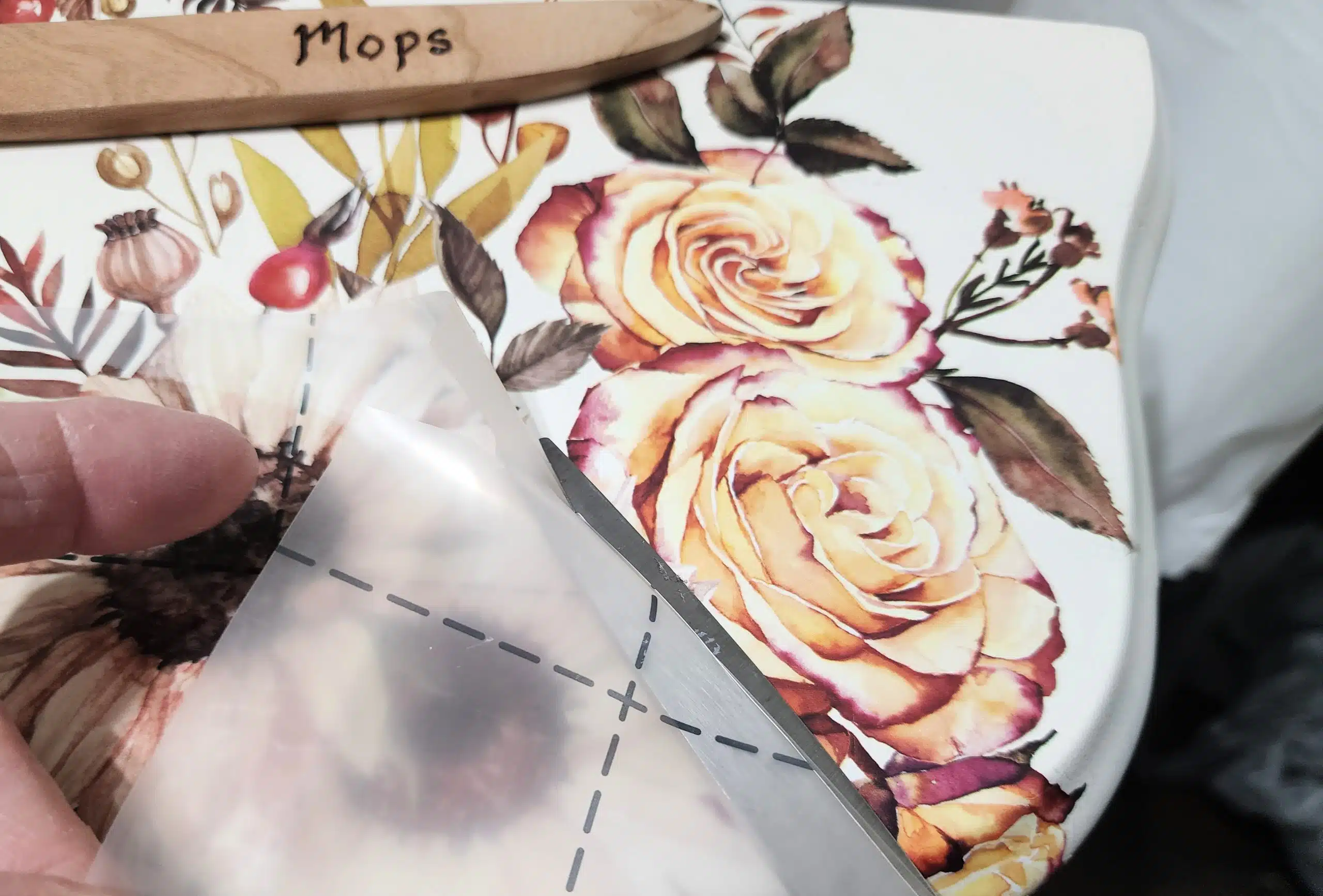 Half Moon Table Makeover - My Repurposed Life®