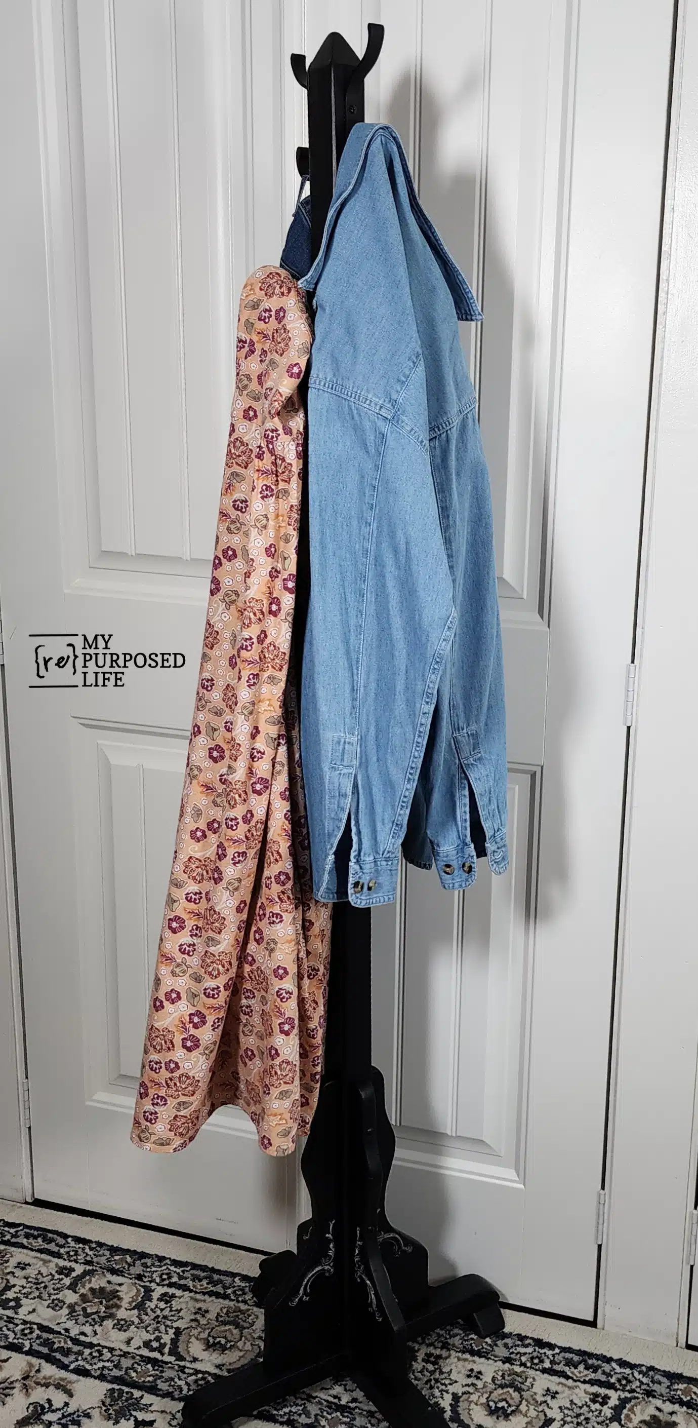 Goodwill Antique Coat Rack - My Repurposed Life®