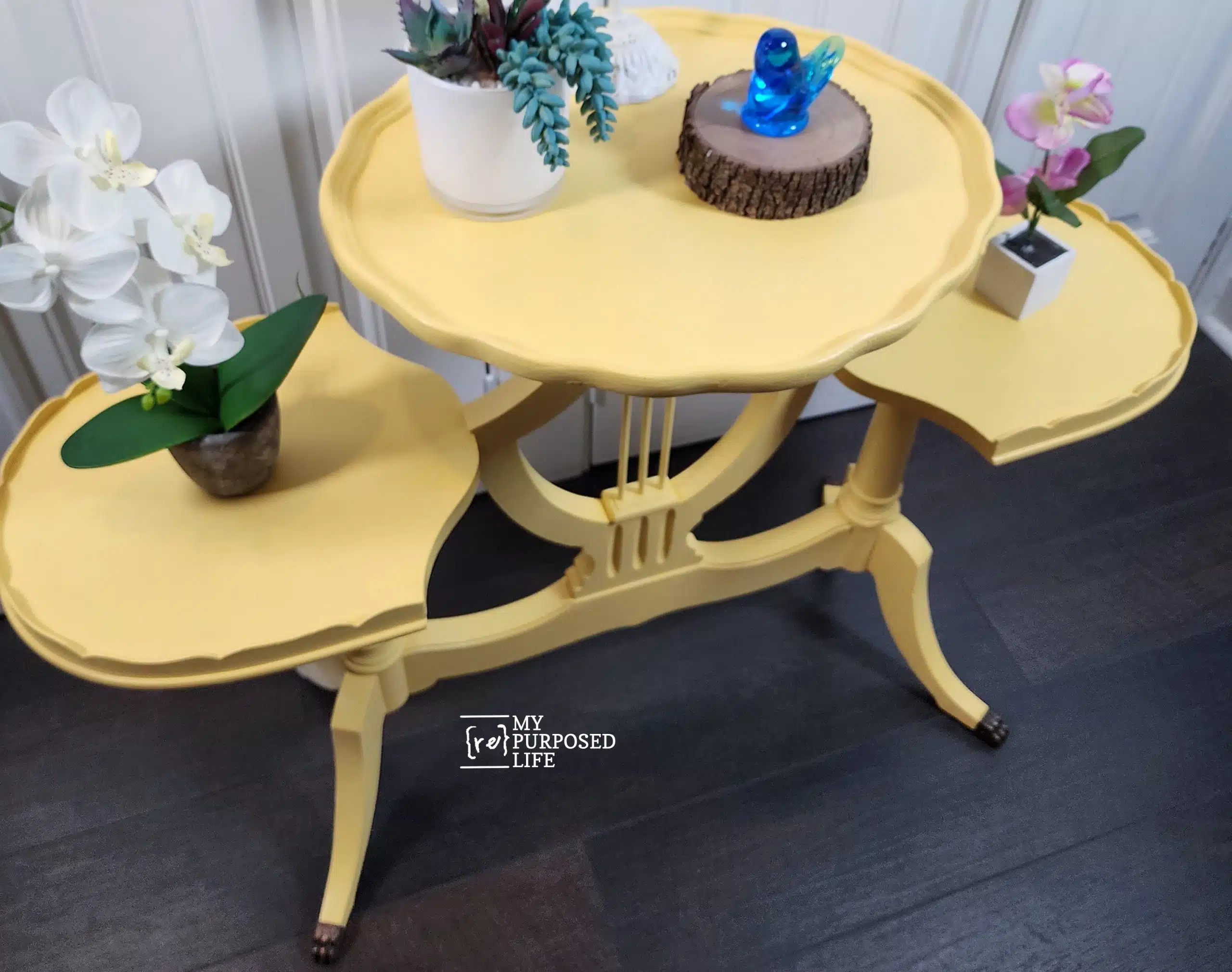 Three-Tiered Table | Plant Stand - My Repurposed Life®