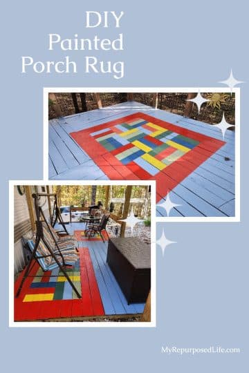 DIY Painted Porch Rug: Adding a Pop of Color to My Outdoor Space - My ...