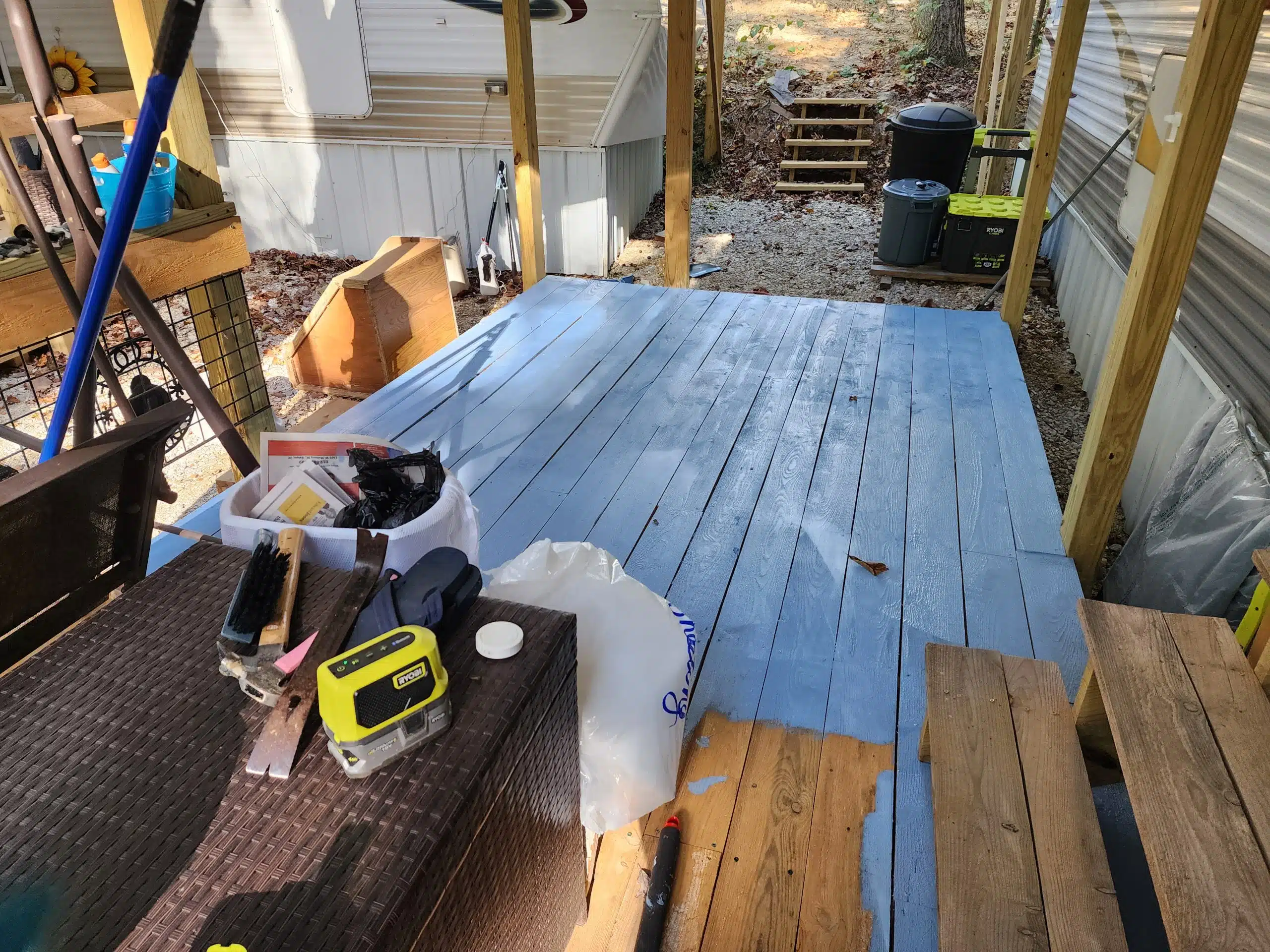 DIY Painted Porch Rug: Adding a Pop of Color to My Outdoor Space - My ...