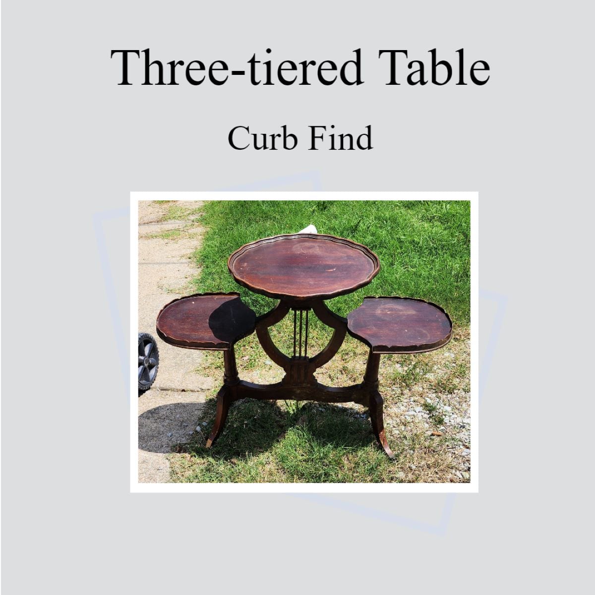 Three-Tiered Table | Plant Stand - My Repurposed Life®
