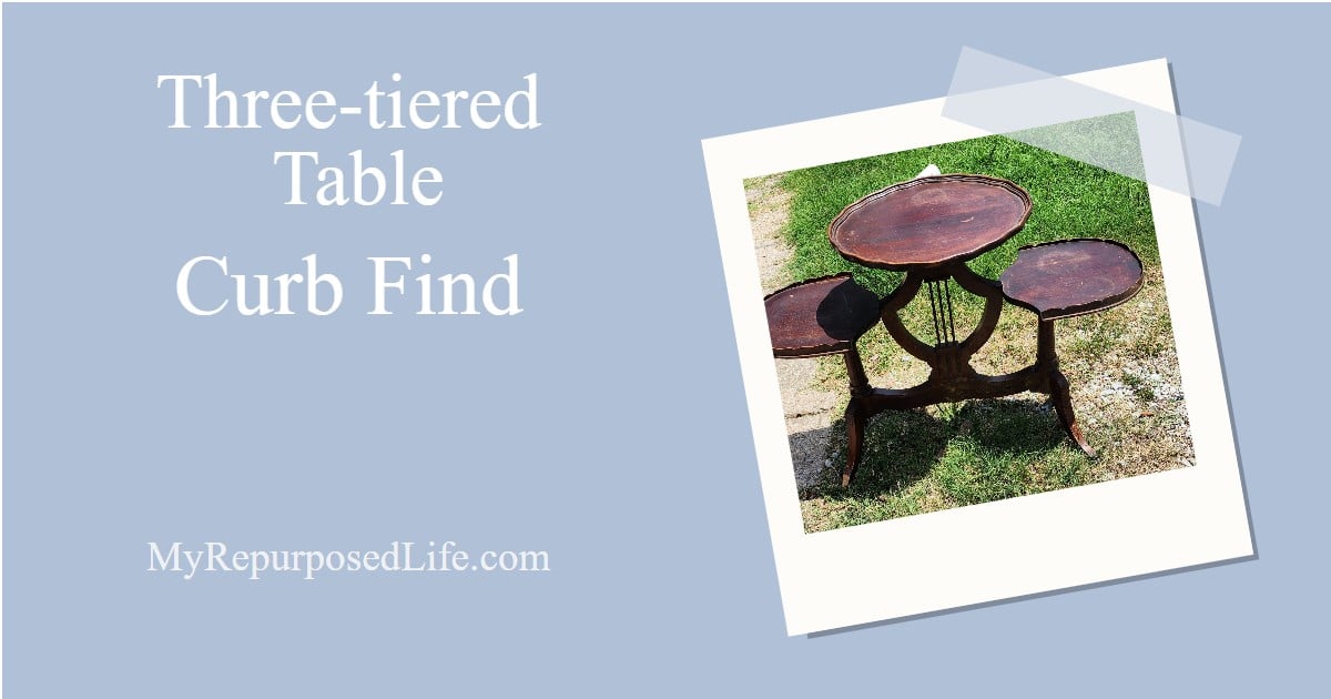 Three-Tiered Table | Plant Stand - My Repurposed Life®