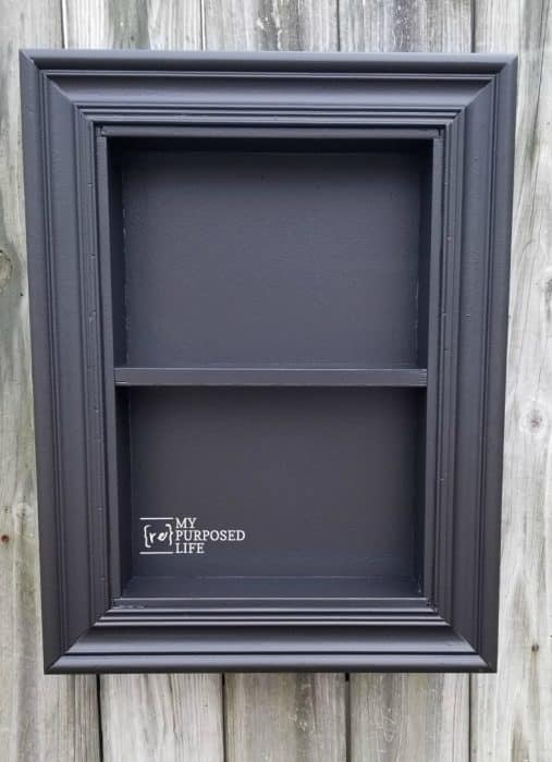 Repurposed Drawer Shadow Box - My Repurposed Life®