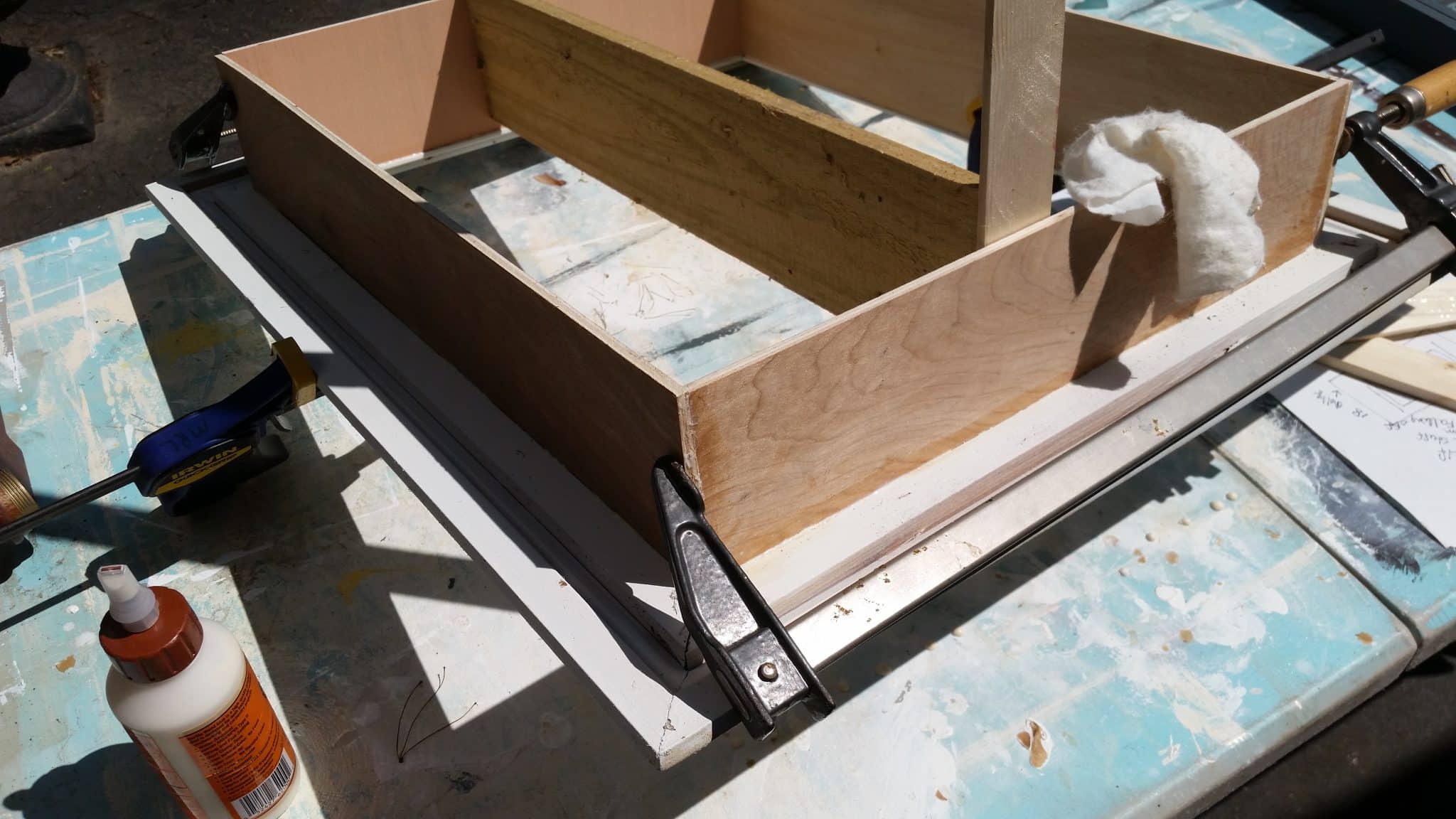 How to make an easy shadow box out of a picture frame. Newbie project.