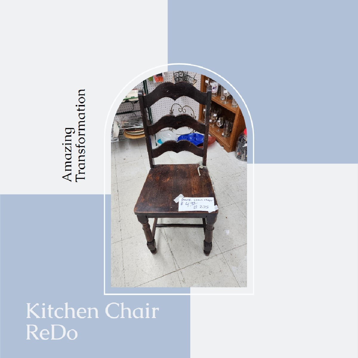 Cutting a Chair Down To Size - My Repurposed Life®