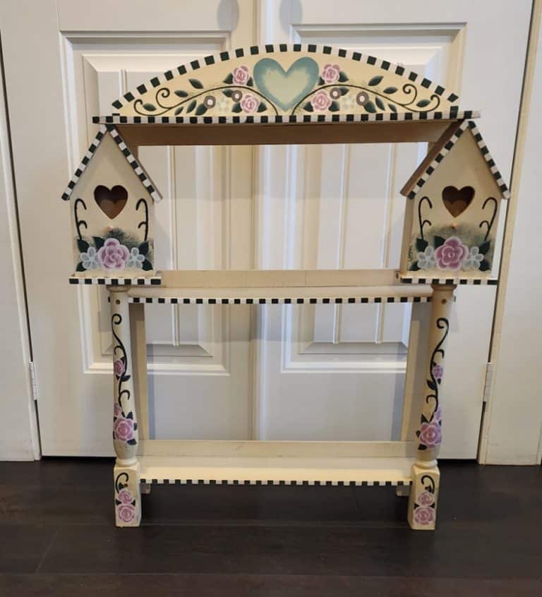 Country Style Shelf Makeover - My Repurposed Life®