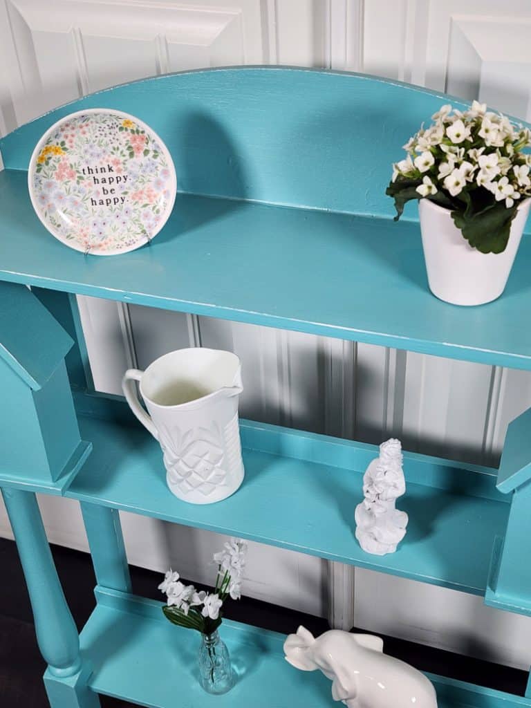 Country Style Shelf Makeover - My Repurposed Life®