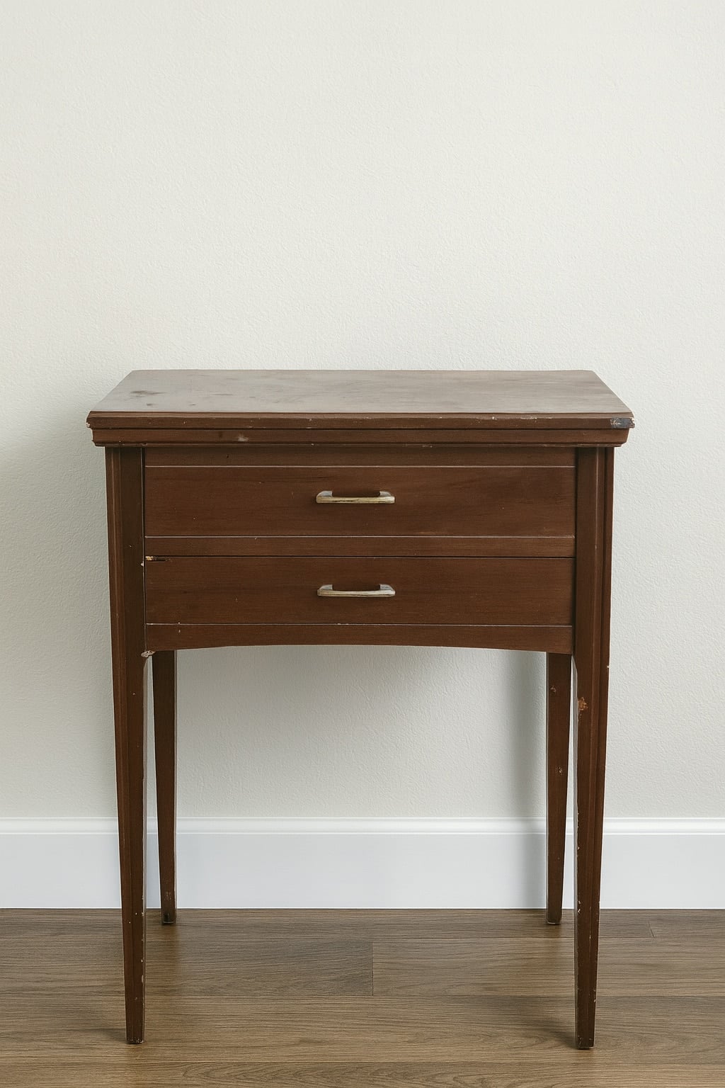 Easy Painted Sewing Table Makeover - My Repurposed Life®